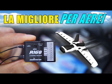 RadioMaster R168 Nano - In VOLO con ISSAM