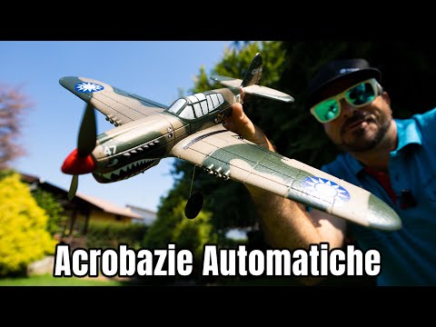 Eachine P-40 Aereo Spitfire P40 Fighter Apertura alare 400mm 4CH EPP ...