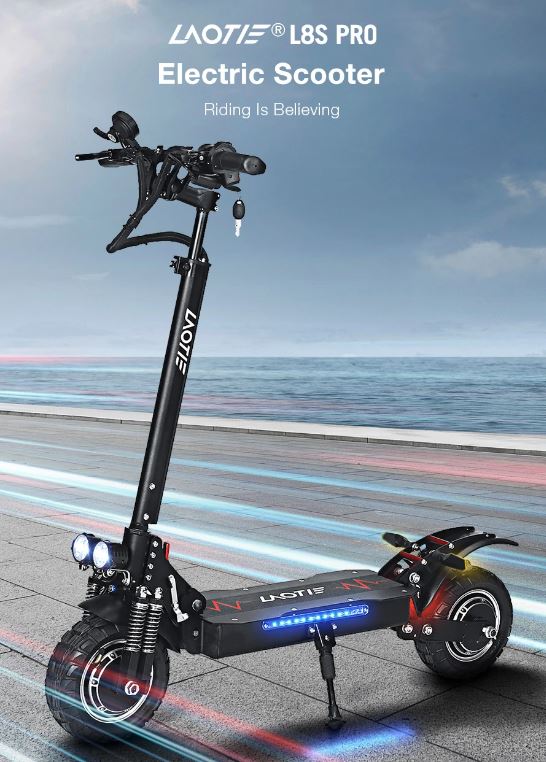LAOTIE® L8S Pro 52V 28.8Ah doppio motore 2x1200W - Sindrome da Shopping