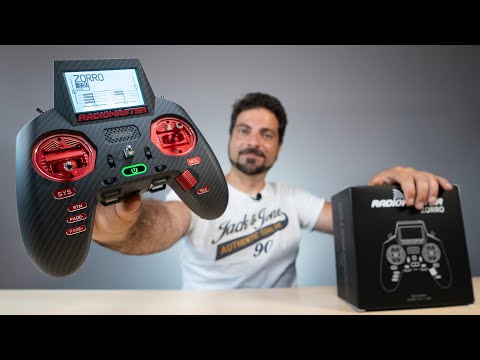 Radiomaster Zorro MAX RADIO COMANDO stile gaming per Modelli Droni ...