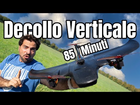 FIMI Manta Aereo VTOL con decollo e atterraggio verticale con durata ...
