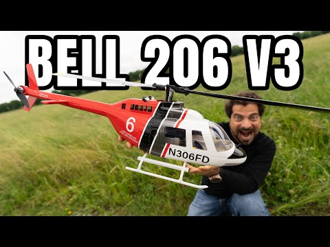 Elicottero FLY WING Bell 206 V3 Classe 470 stabilizzato da GPS e ...