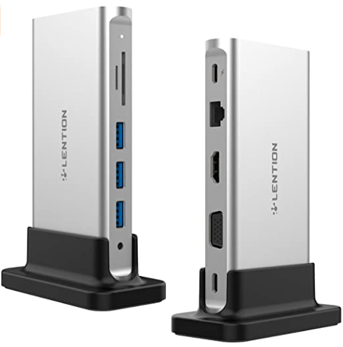 lention (CB-D55) 10 in 1 Docking Station USB-C - Sindrome da Shopping